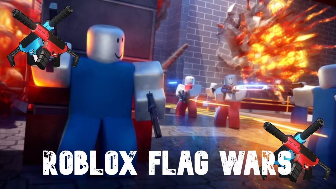 Eerste keer Roblox (Flag Wars) - YouTube