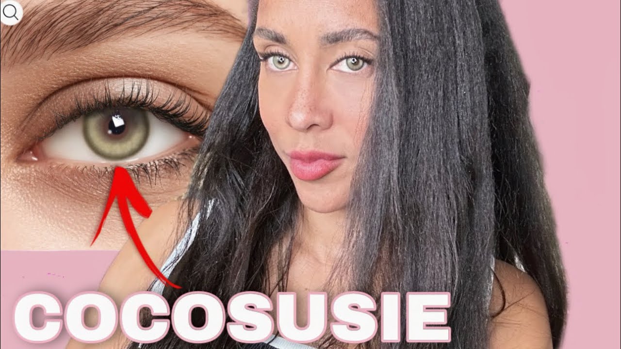 COCO SUSIE Colored Contact Lenses REVIEW! / Colored Contacts For Brown ...