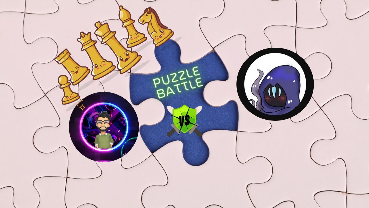 Chess: Puzzle Battle @dauntlessgaming17 vs @themcg333 🤺♟️🧩#puzzlefun # ...
