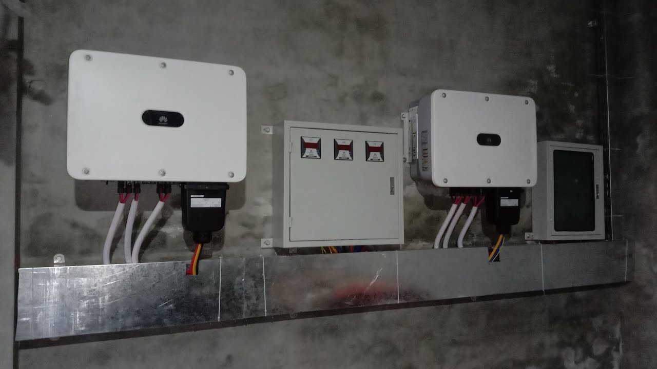 50kw Hawaii inverter solar system full installation #solar - YouTube