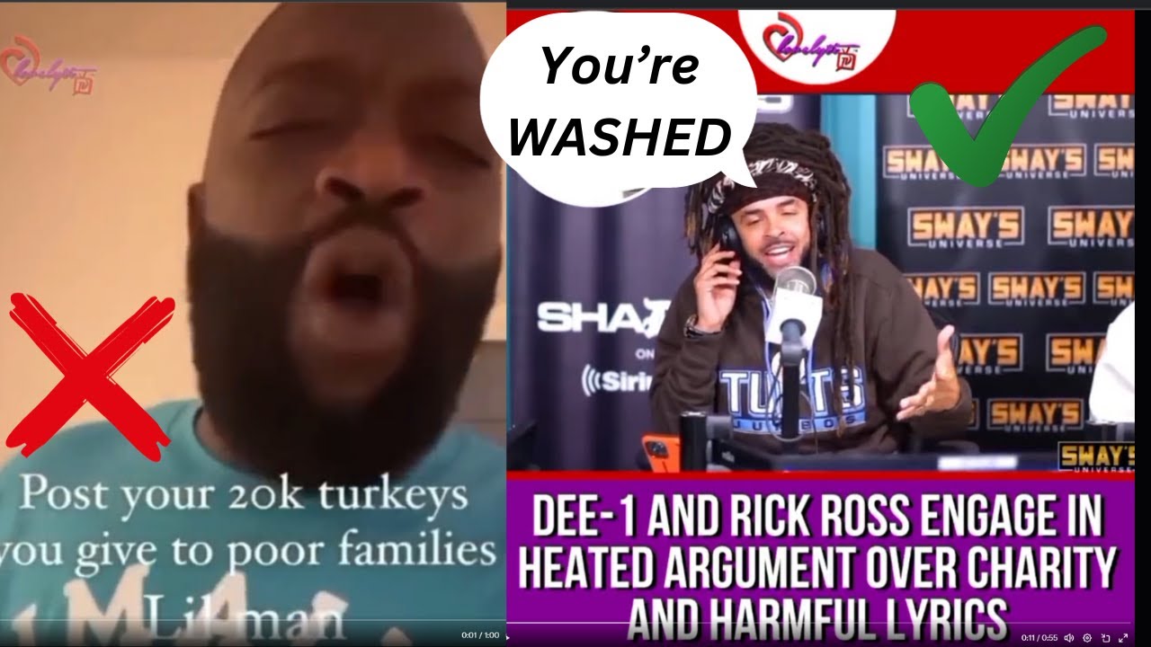 🎤 Dee-1 Calls Out Rick Ross & Older Rappers for Perpetuating Issues in ...