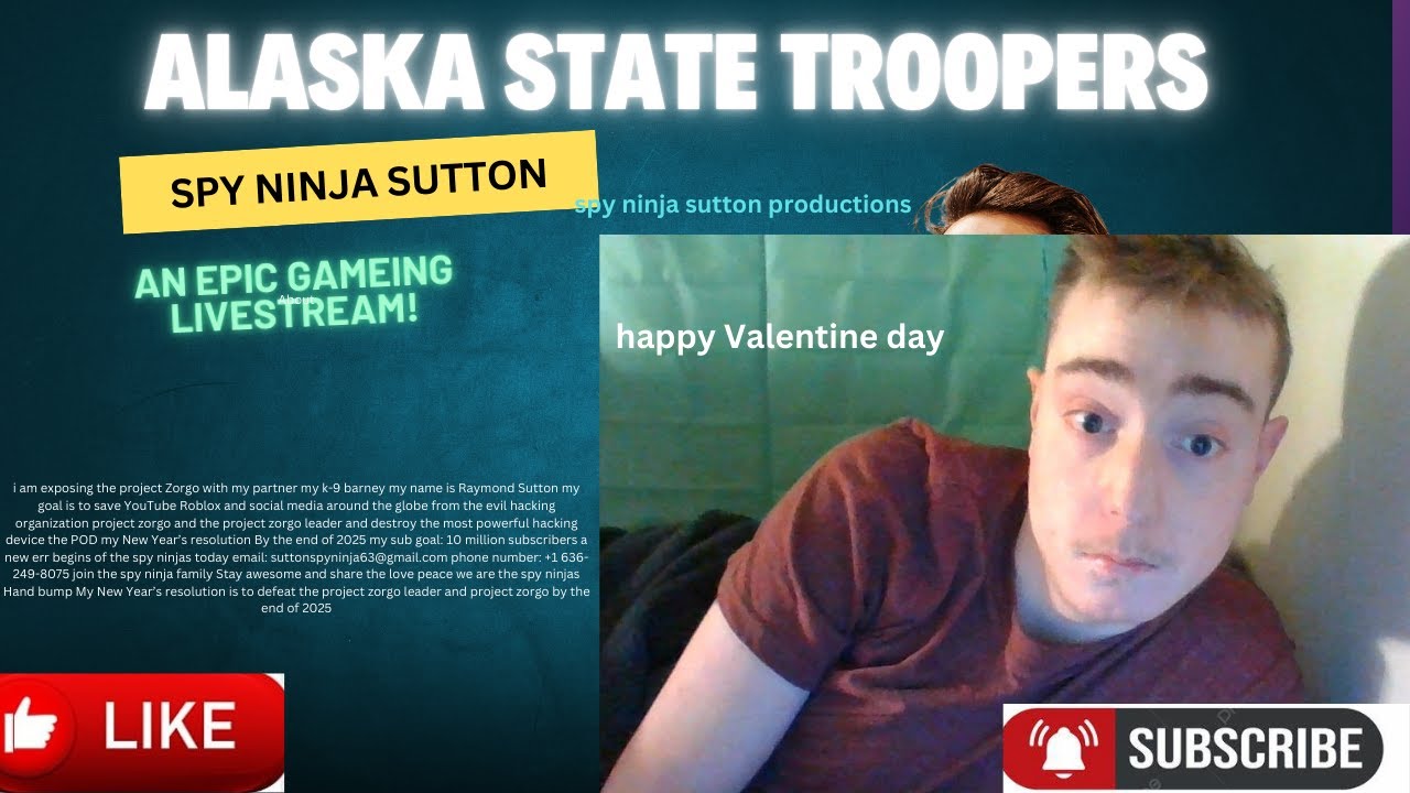 ROBLOX gaming video Alaska state troopers @spyninjasuttonproductions ...