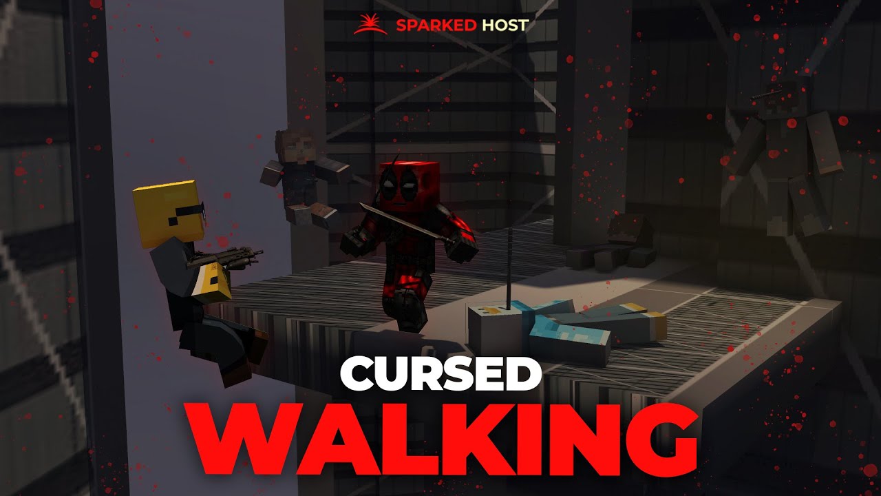 How To Make A Cursed Walking Minecraft Server - YouTube