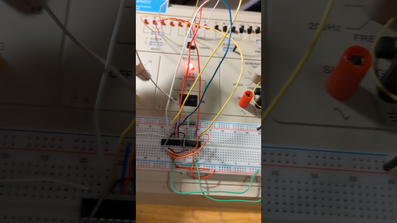 lab 8, mod 60 counter (0-59) in BCD - YouTube
