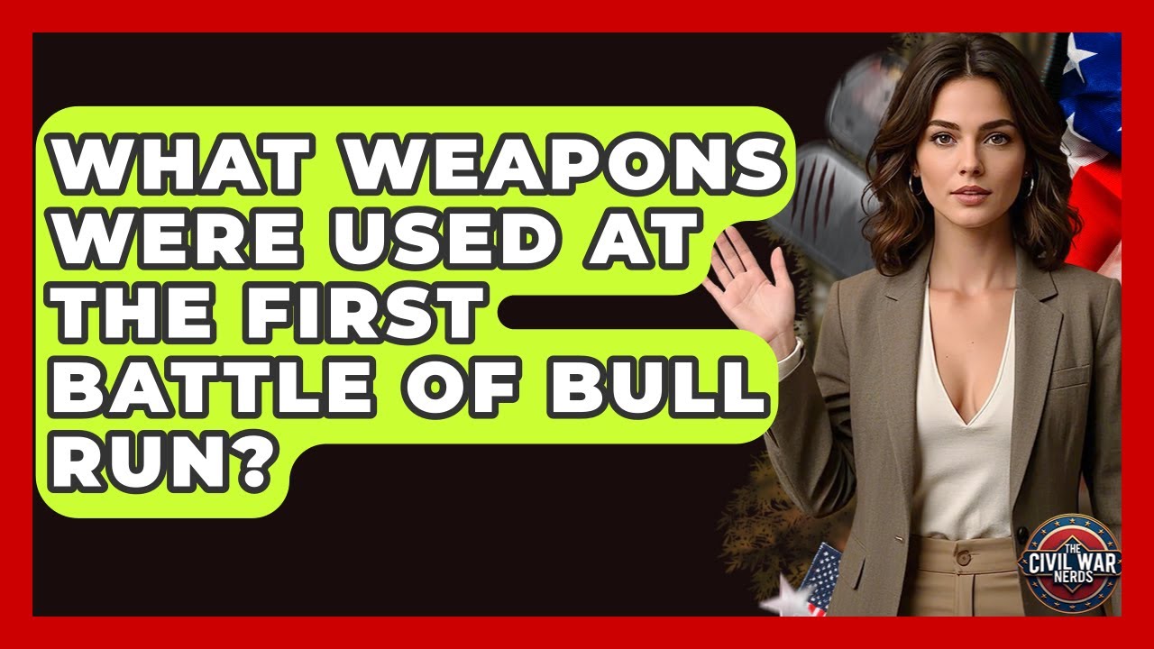 What Weapons Were Used At The First Battle Of Bull Run? - The Civil War ...