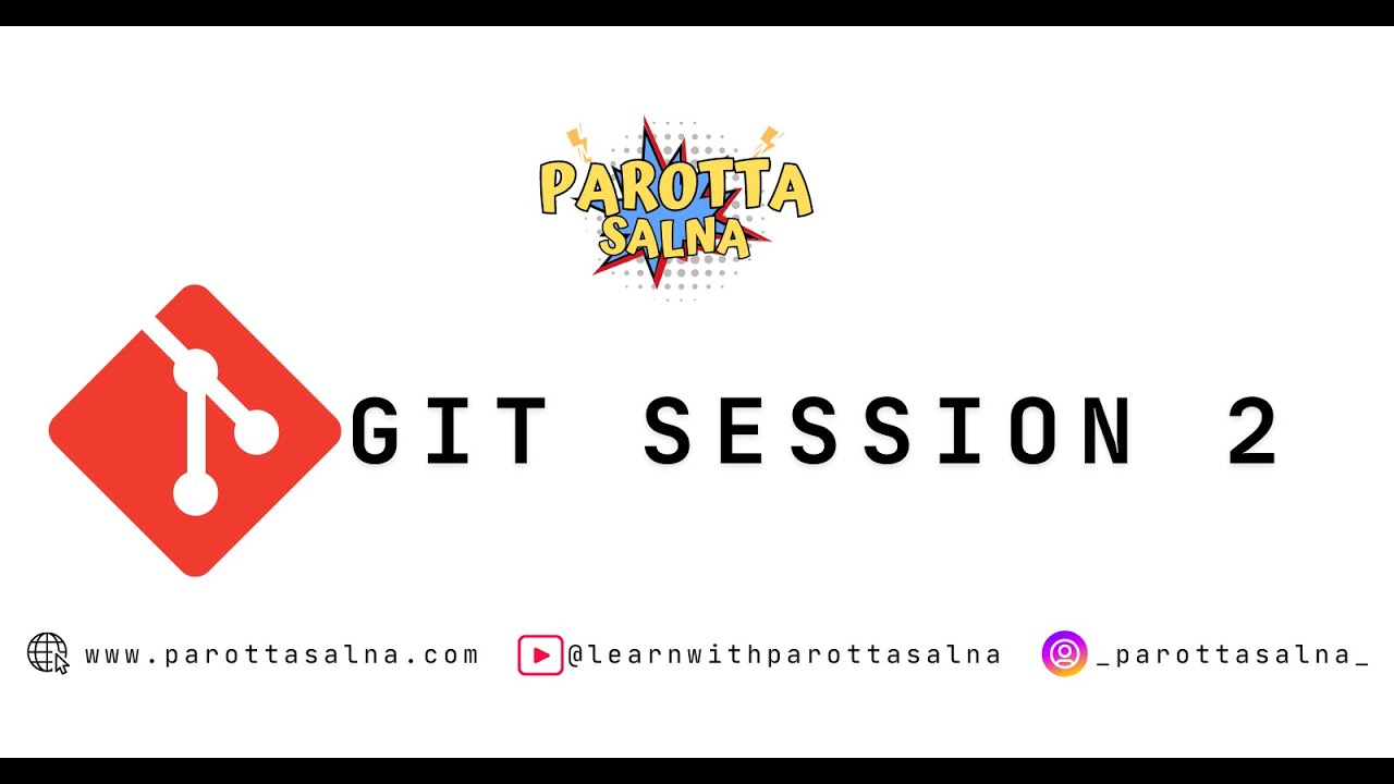 Git Session 2 | ParottaSalna | Tamil - YouTube