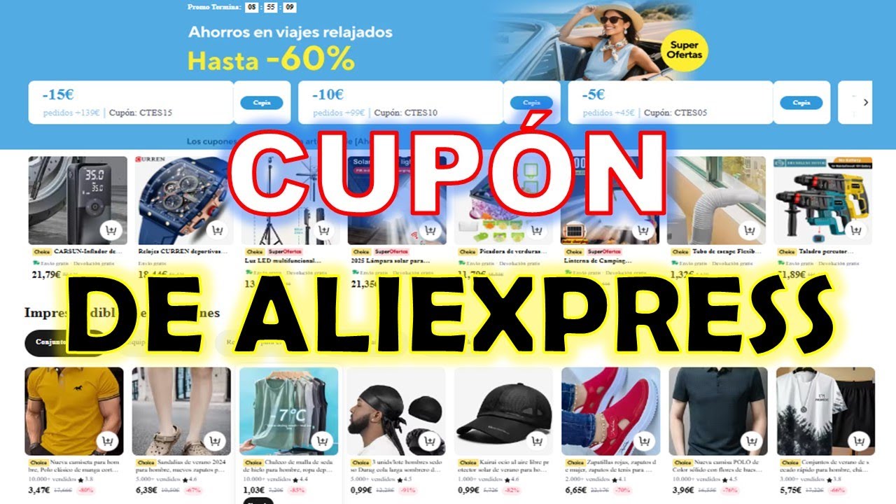 Cupón De AliExpress 2025 | Cupón de Descuento AliExpress Agosto 2025 ...