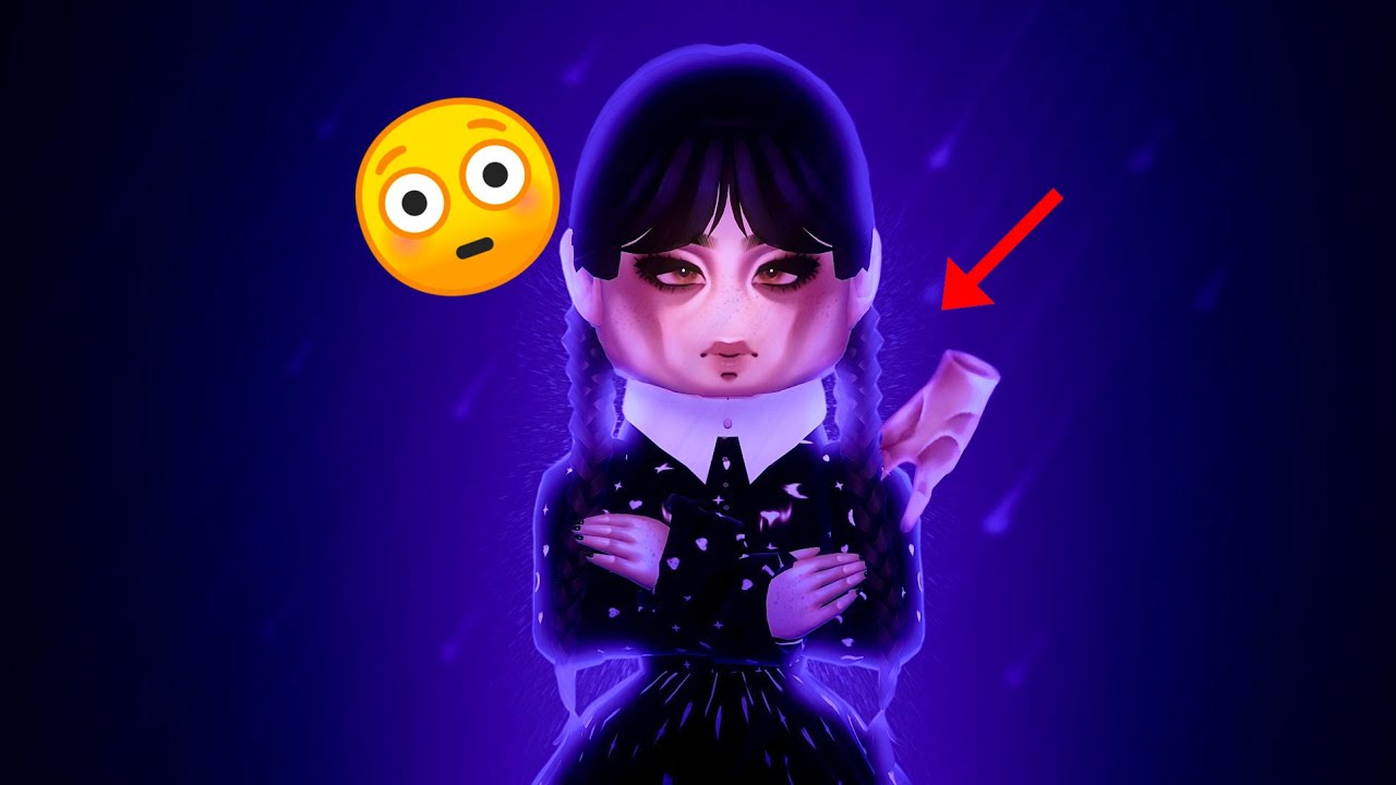 Wednesday Addams story look like feel scary! (Roblox) - YouTube