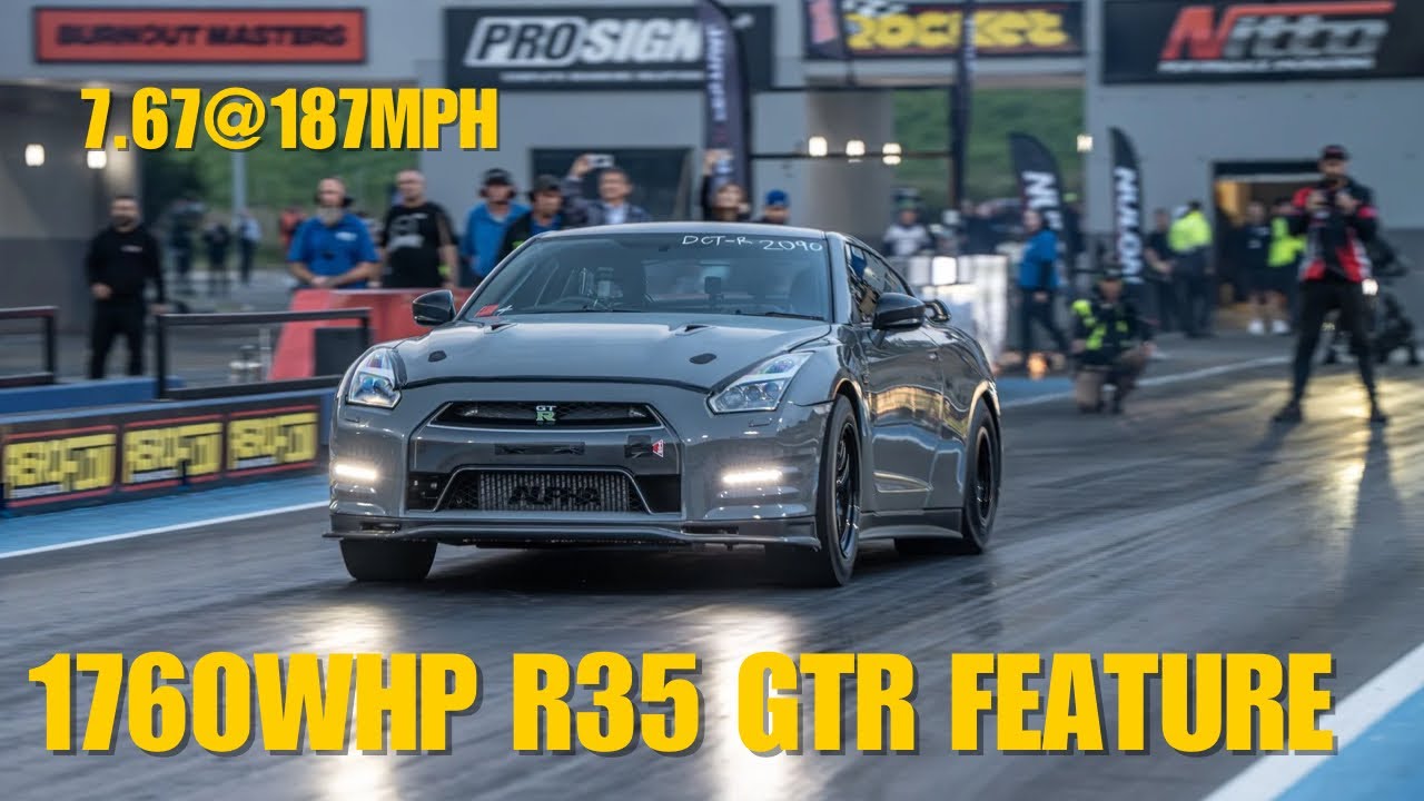 AUSTRALIA’S FASTEST R35 STREET CAR FEATURE - 7.6@187MPH 😳 - YouTube