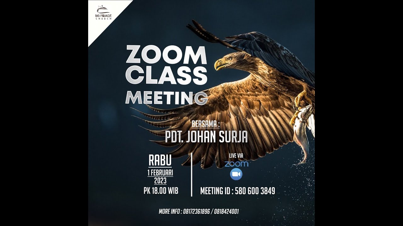 Zoom Class Meeting Big MC with Ps. Joe - YouTube