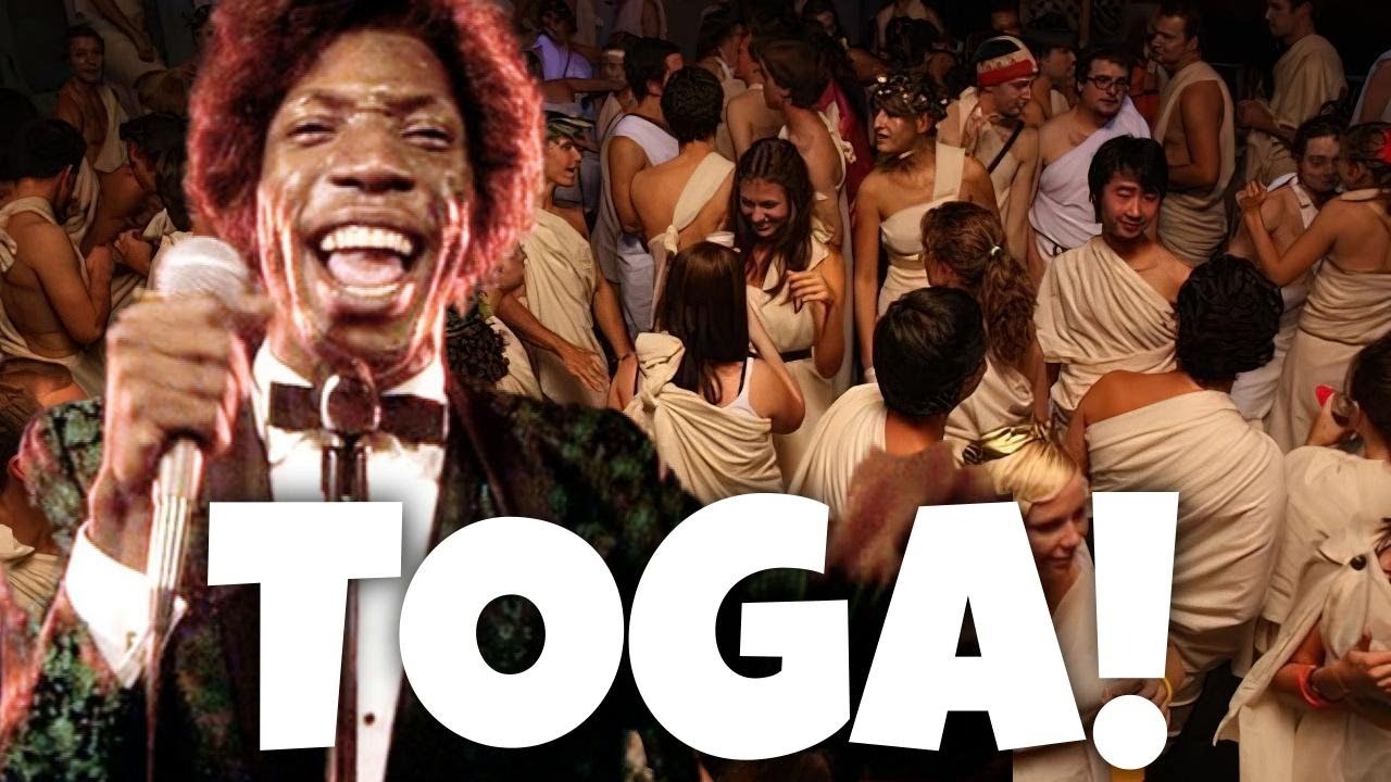The World's Largest Toga Party - YouTube