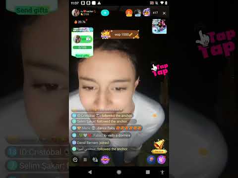 bigo vivir delgado Colombiano chica bailando
