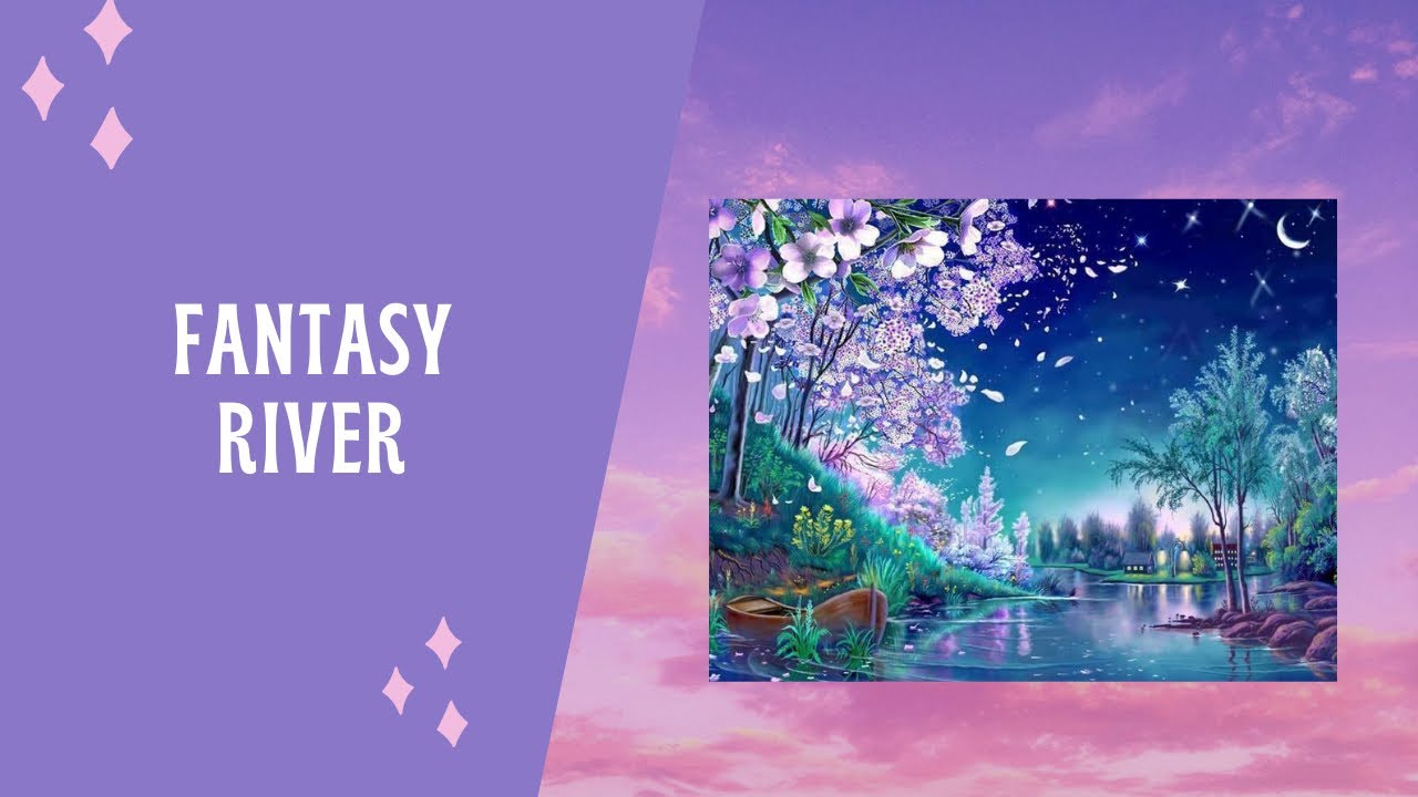 Diamond Painting Unboxing | Mystical Diamond Art Fantasy River - YouTube
