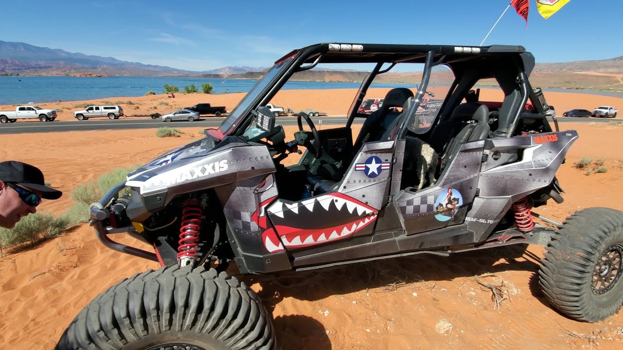 Custom RZR RS1 Two Seater! | Irnieracing @ Sand Hollow Utah - YouTube