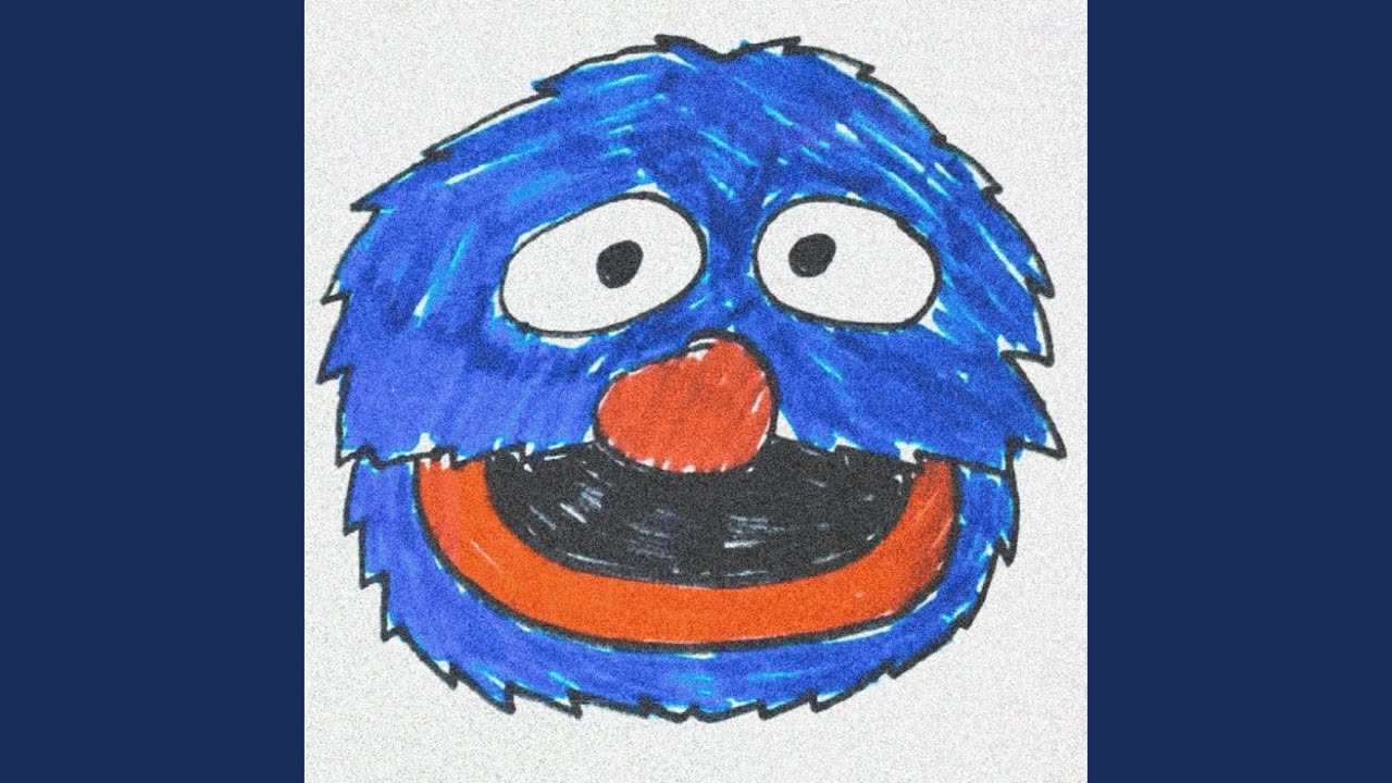 Sesame Street Grover Face