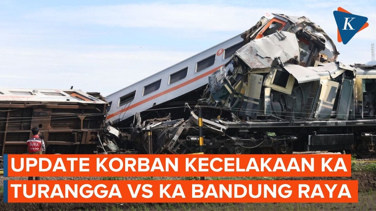 Update Korban Tabrakan KA Turangga Vs KA Bandung Raya, Masih Ada ...