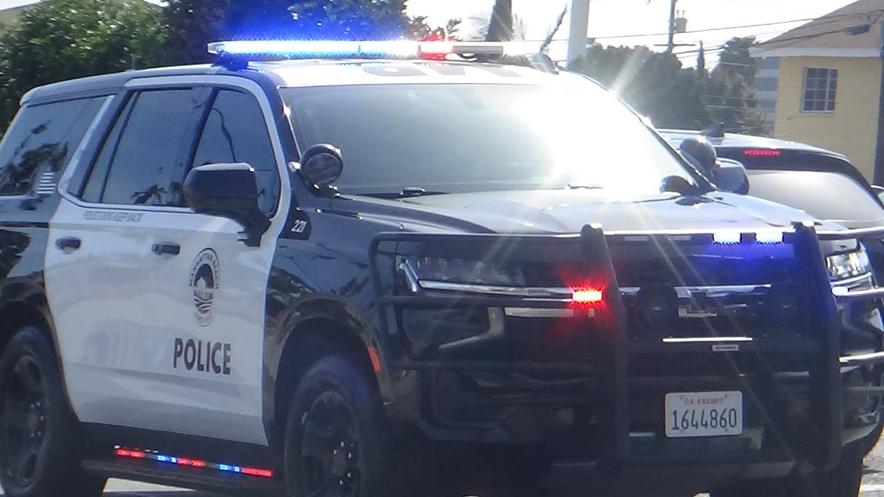 Manhattan Beach Police Dept Responding - YouTube