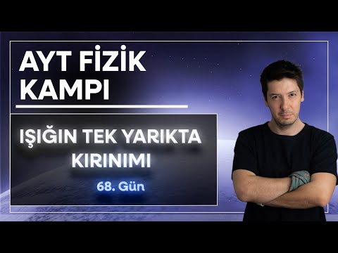 26) Dalga Mekaniği - Işığın Tek Yarıkta Kırınımı ve Etki Eden Faktörler ( 68. Gün )