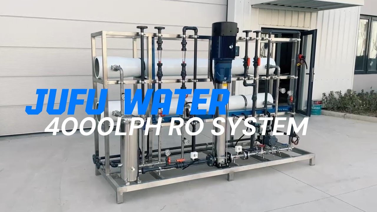 Check out the details of our reverse osmosis system - JUFU WATER - YouTube