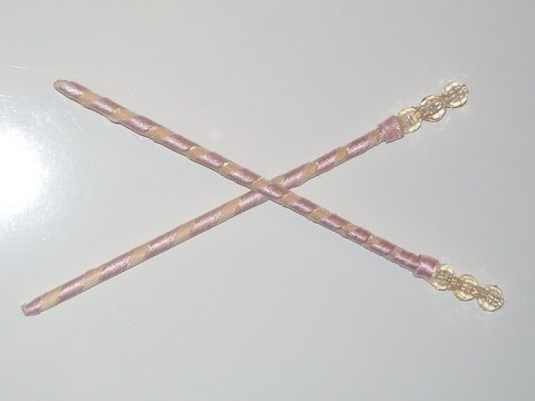 DIY Hair sticks. - YouTube