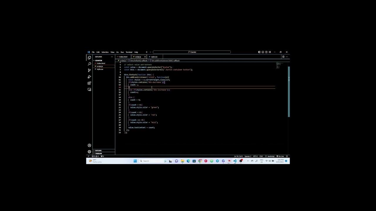 Build A Real Time Counter Using Html Css And Javascriptcodingtime Htmlcss Coding Youtube 0064