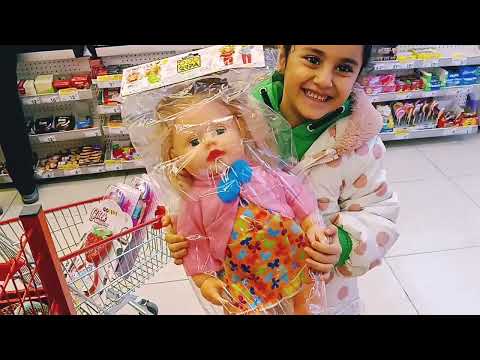 MARKET ALIŞVERİŞİ CHALLENGE ÇOK GÜZEL OYUNCAKLAR ALDIK/EĞLENCELİ ÇOCUK VİDEOLARI/FUNNY KİDS VİDEO