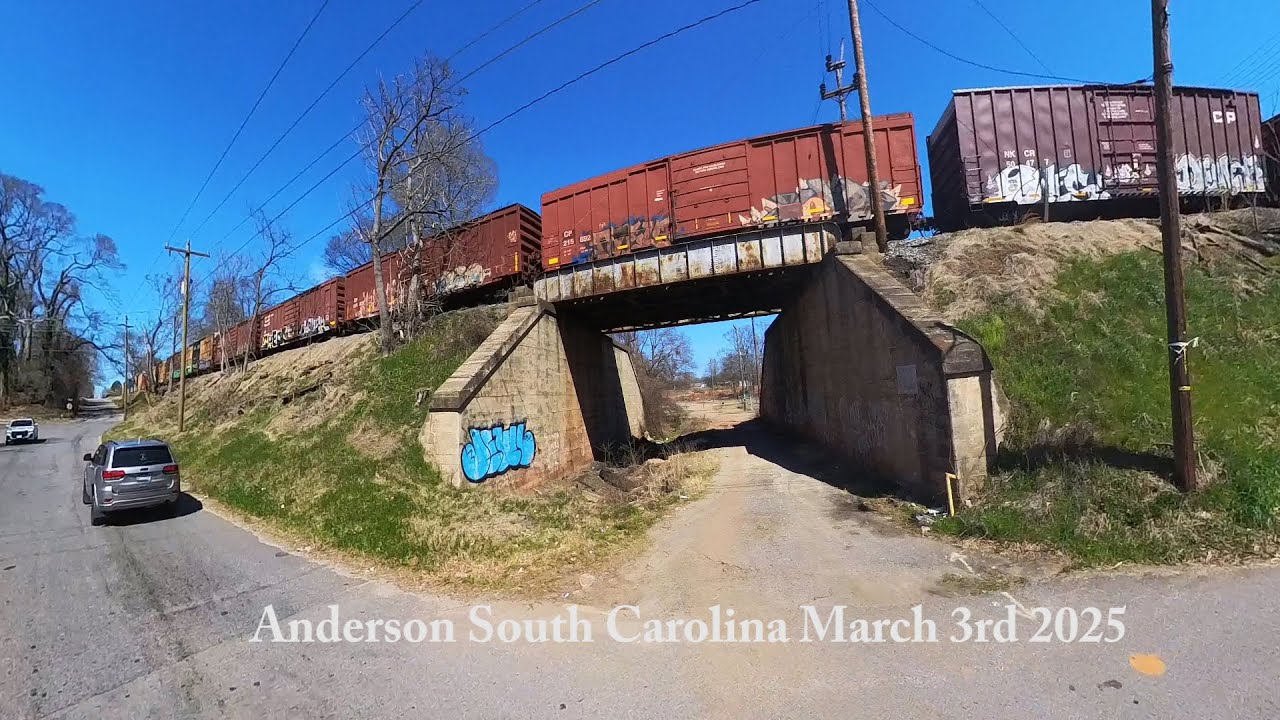 Anderson SC March 3rd 2025 Insta360x3 #anderson #driving #tour #tourism ...