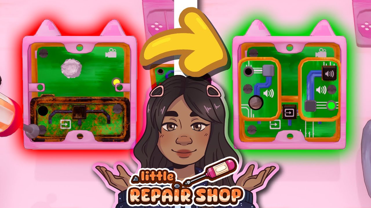 The most ADORABLE repair shop you've ever seen! [Little Repair Shop ...