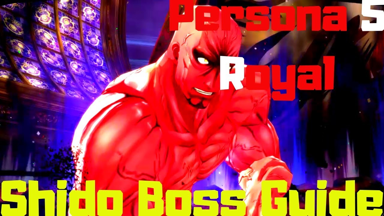 Persona 5 Royal Shido Boss Guide - YouTube