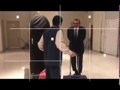 welcoming and receiving Guest's Bags( FO Bellman) - YouTube