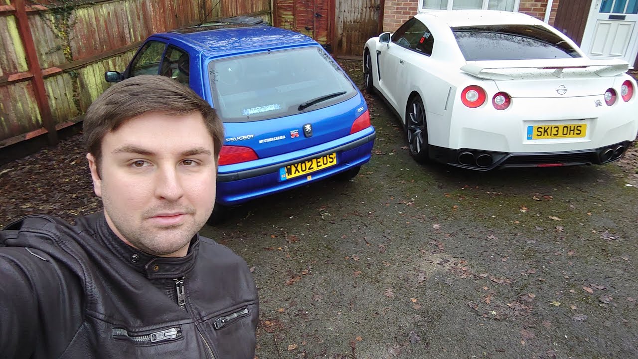 R35 Nissan GTR owner buys PEUGEOT 106?! - YouTube