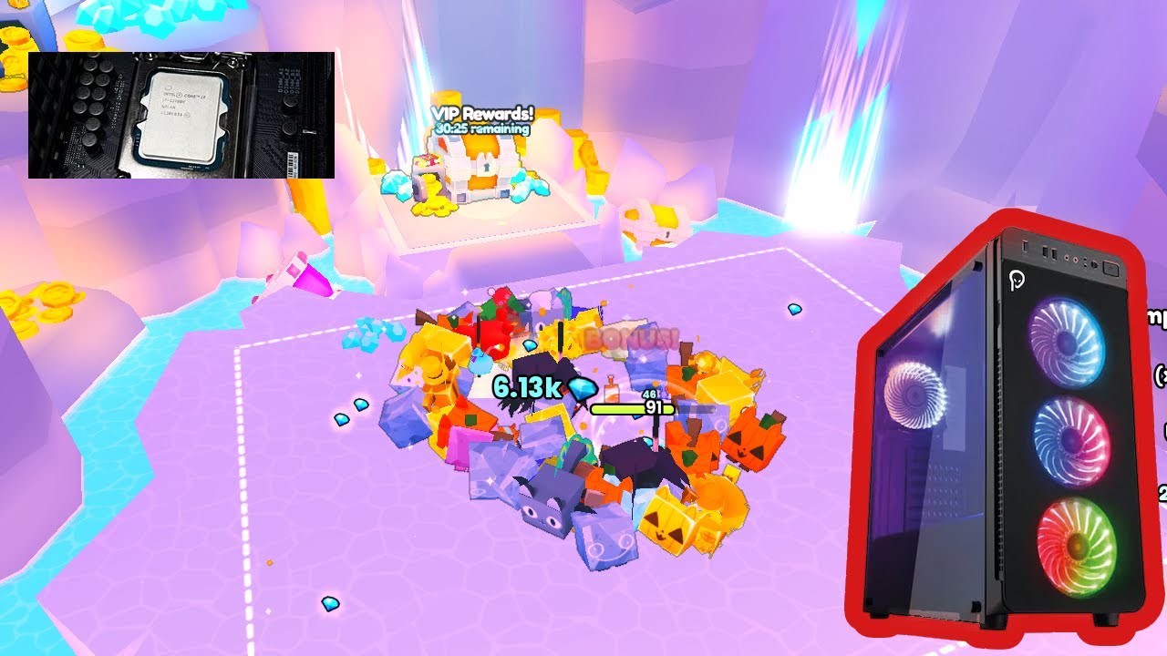 Testing My NEW PC in PS99 - Roblox Pet simulator 99 - YouTube