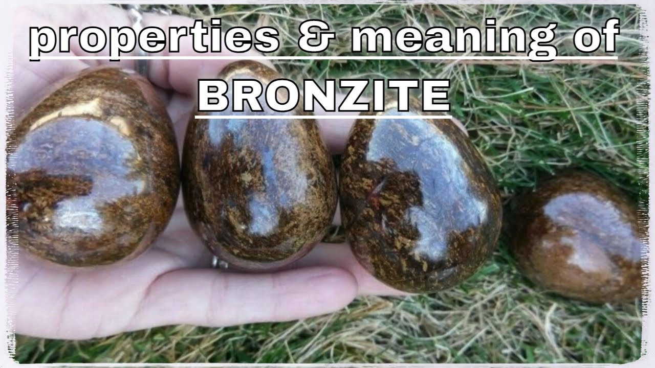 Bronzite Meaning Benefits and Spiritual Properties - YouTube
