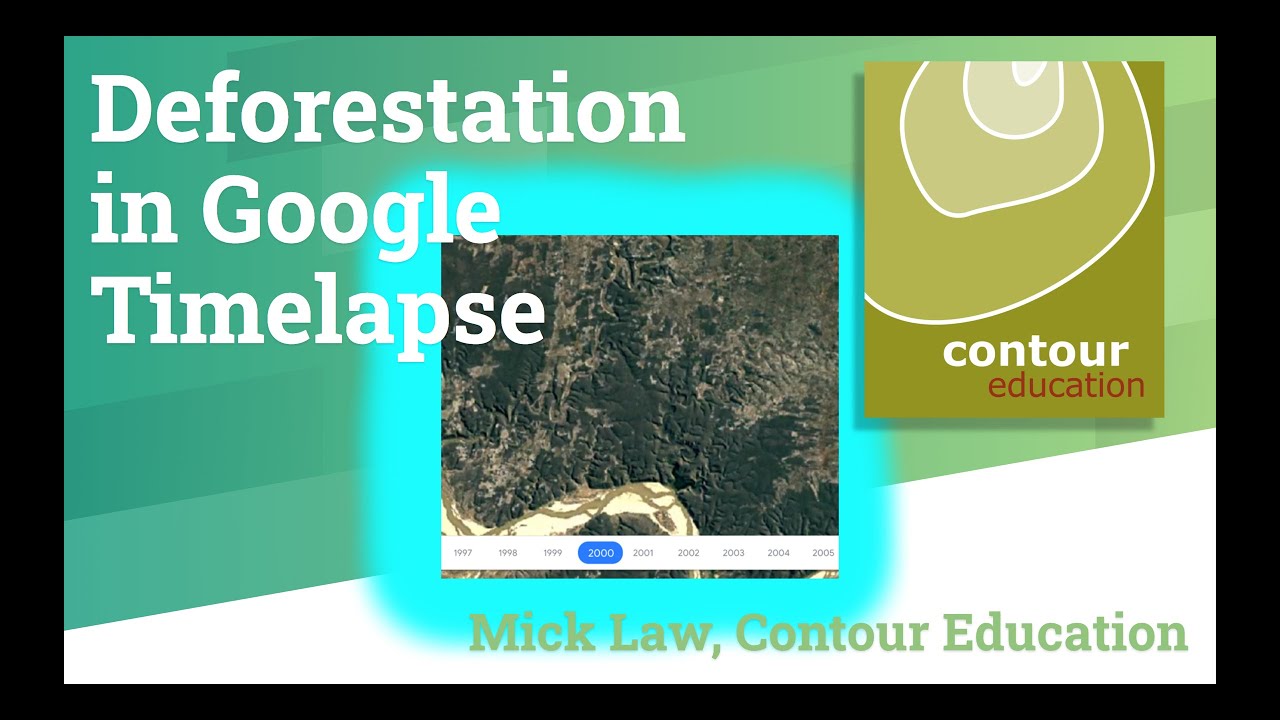 Deforestation in Google Timelapse - YouTube