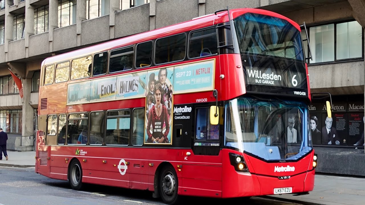 London Bus Route 6 - Aldwych to Willesden - Subtitles - YouTube