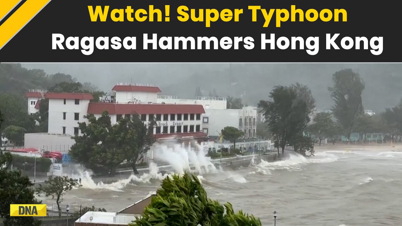 Ragasa: Scary Visuals Of Super Typhoon, Strom Havoc In Taiwan, Hong ...