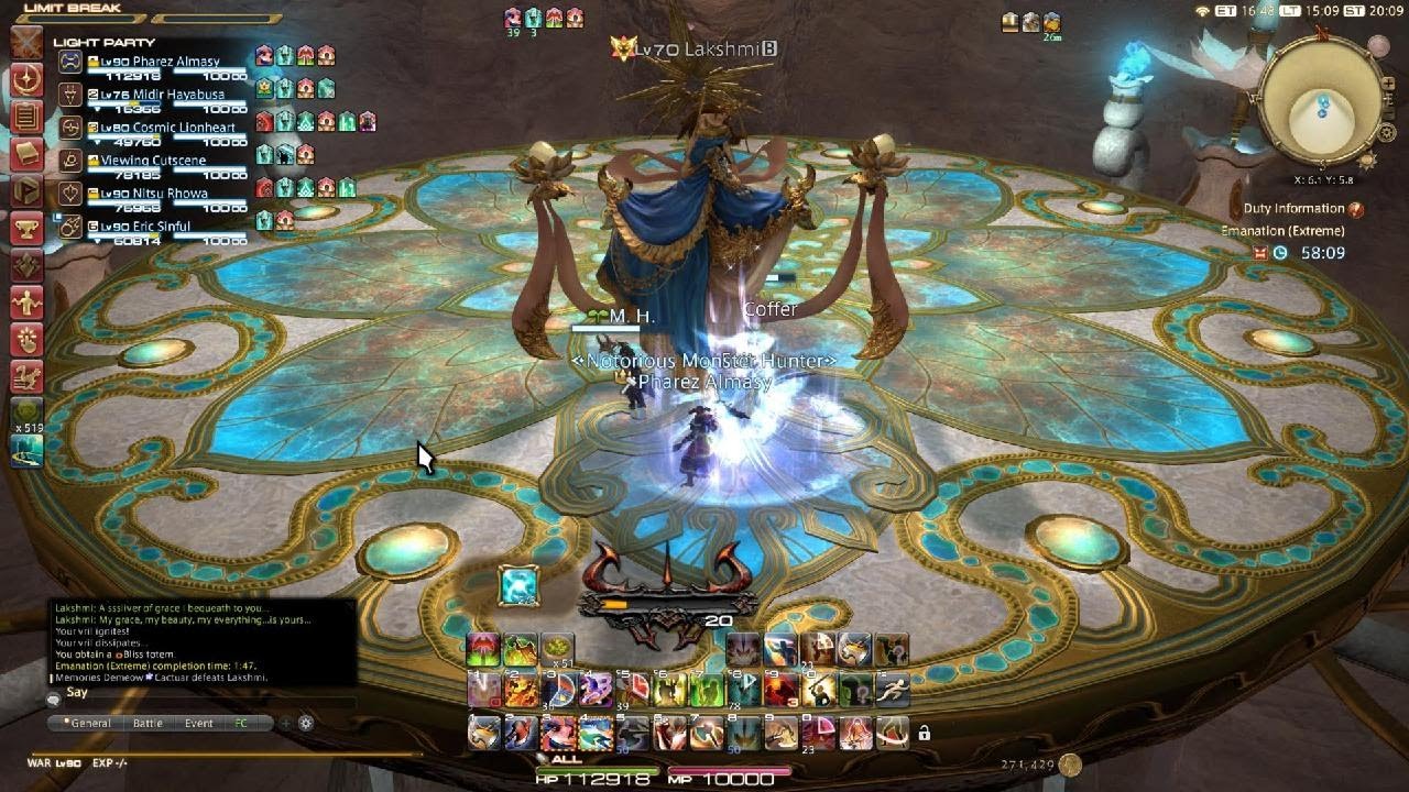 Emanation [EX] Mount Farming on Warrior ⚖ - YouTube