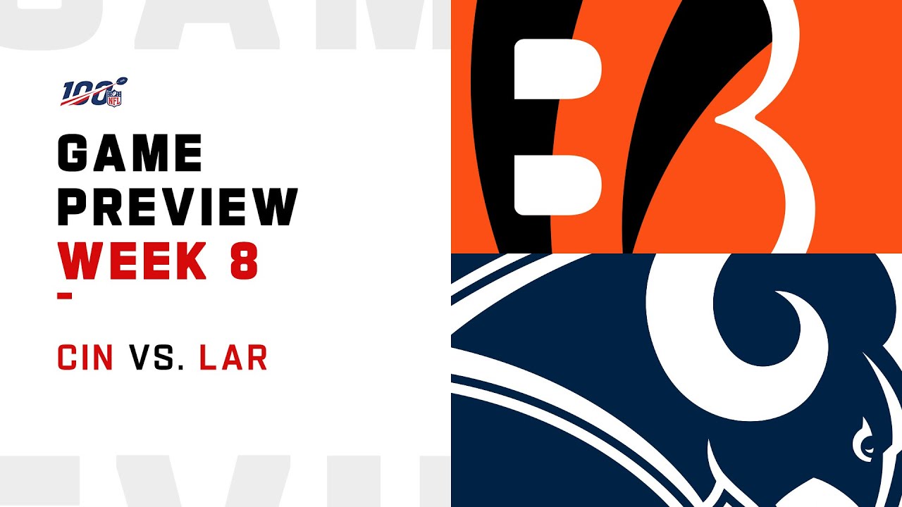 Cincinnati Bengals vs. Los Angeles Rams Week 8 NFL Game Preview - YouTube