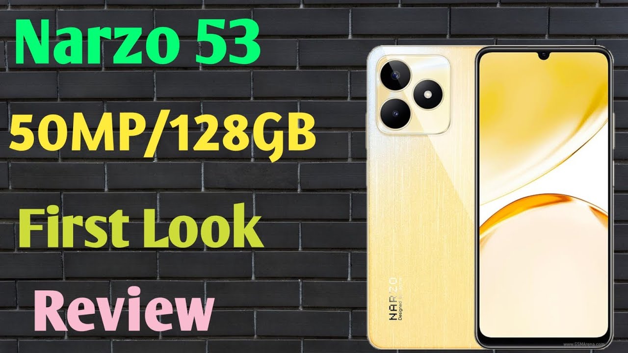 Realme Narzo N53 review | realme narzo n53 specifications - YouTube
