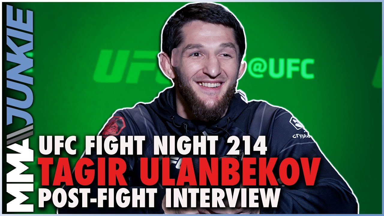 Tagir Ulanbekov Credits Umar Nurmagomedov For Quick Win | UFC Fight ...