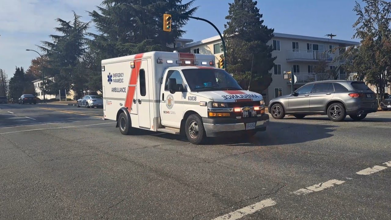 BCAS BLS unit 63838 Responding. - YouTube