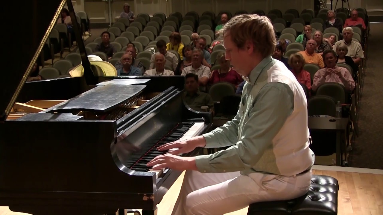 Professor Bill Edwards performing "Memories of You" by Eubie Blake/Andy ...