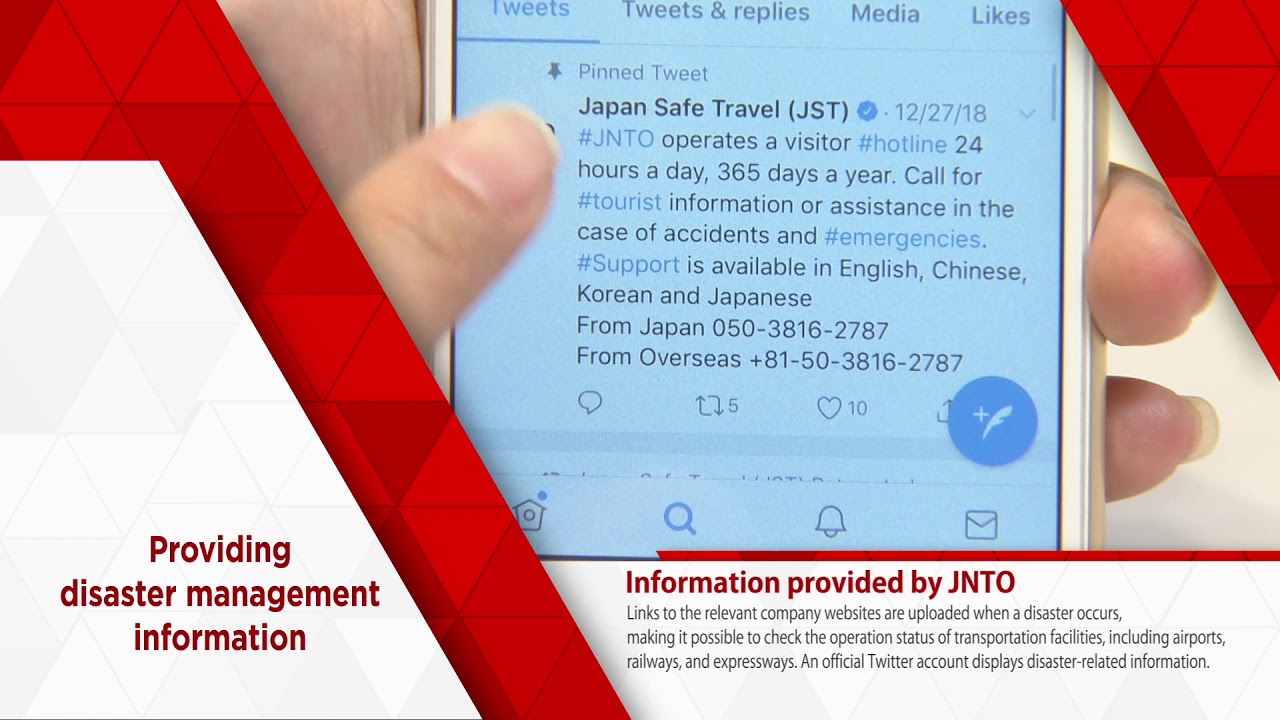 Building a more resilient country: Providing Inbound Tourists with ...