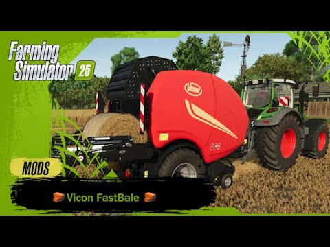 🚜FS25 MODS NA MOD HUB🚜#4 🧱Vicon FastBale 🧱 ESTA DE VOLTA - YouTube