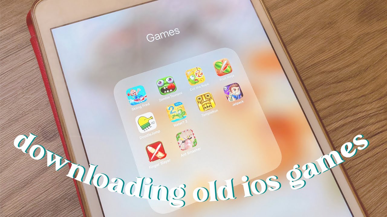 downloading old ios games in 2020📱🤓 - YouTube