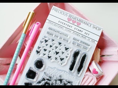 Everyday Stamp Set + Projects! - YouTube