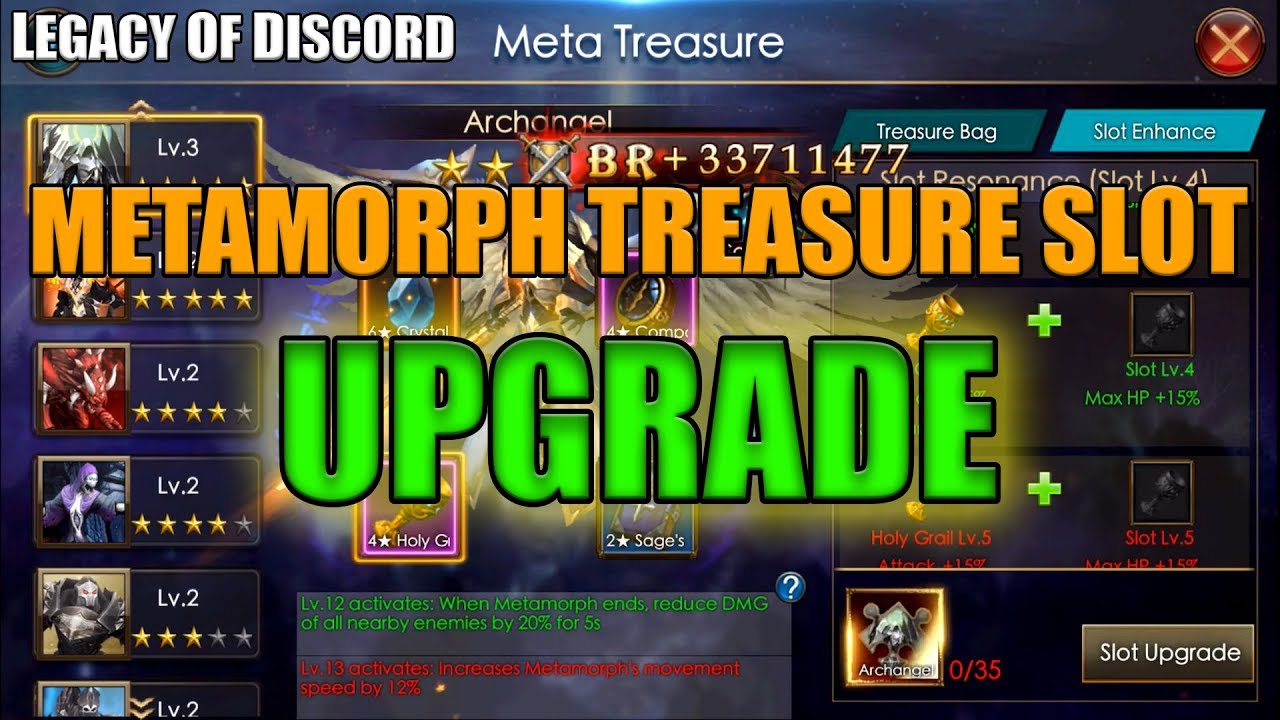 Legacy of Discord: +324 Million BR! Meta Treasure Slot Upgrade - YouTube
