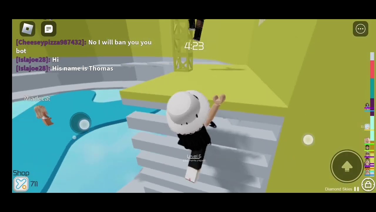 Roblox tower of hell kids game playing mode - YouTube