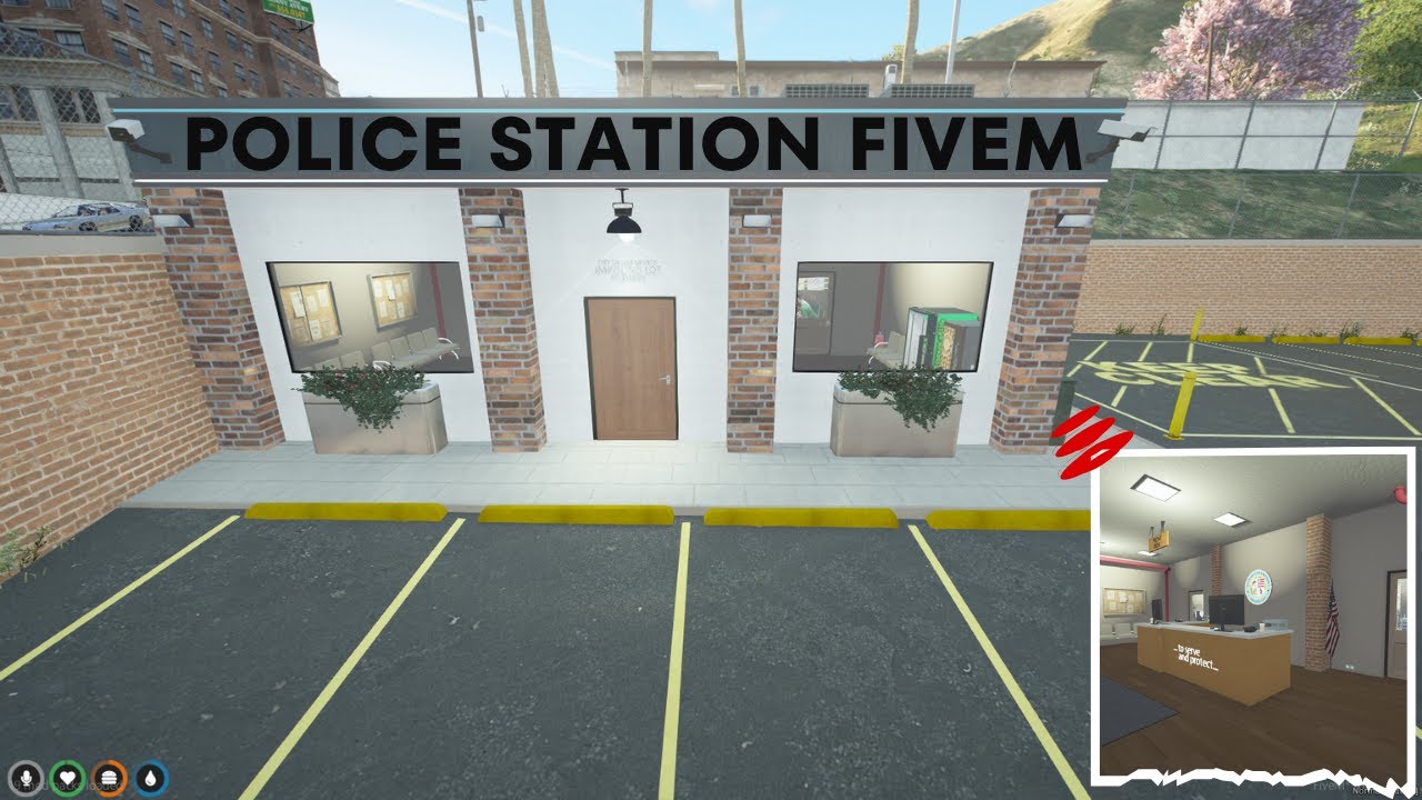 Police station fivem | Fivem Mods | Interior & map for Roleplay | FiveM ...