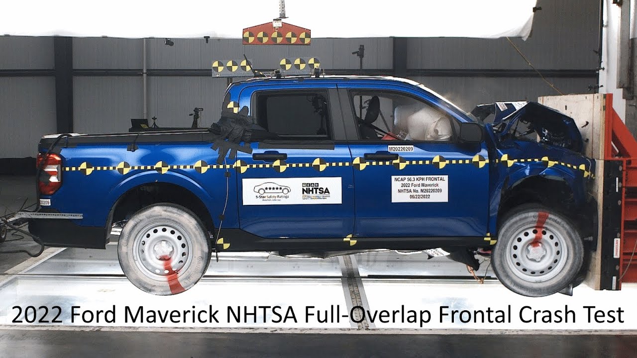2022-2025 Ford Maverick / Maverick Hybrid NHTSA Full-Overlap Frontal ...